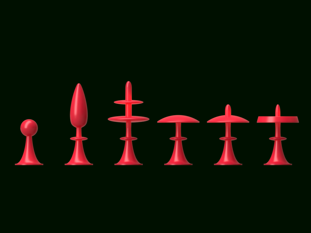 Leonardo Da Vinci Chess Set by Jeff Burton | Download free STL model ...