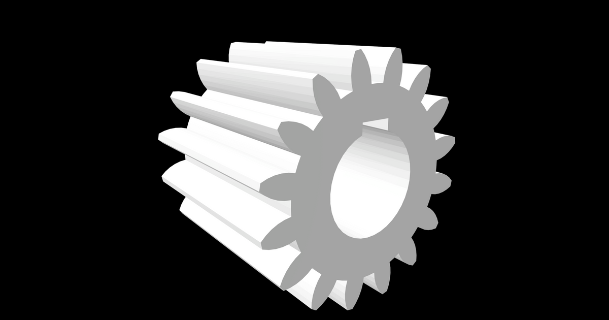 Gear wheel by Oxma 3d | Download free STL model | Printables.com