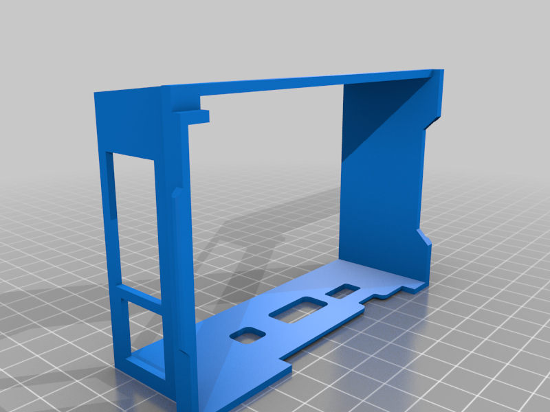 PI 3 / 4 Raspberry 7 Zoll Display Gehäuse von Harald Geisler ...
