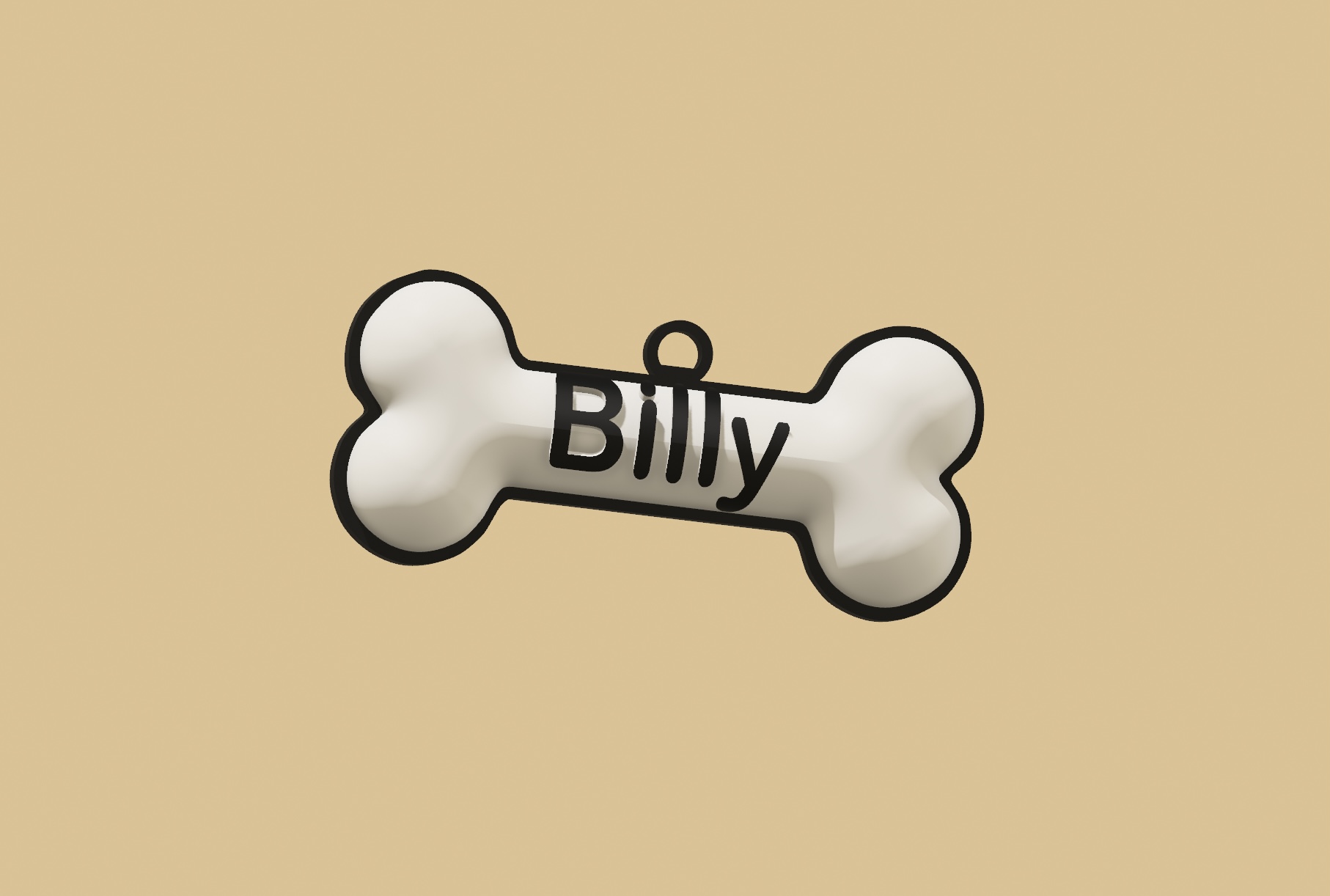 Bone Dog Tag by stl_ | Download free STL model | Printables.com