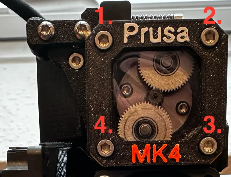 Prusa MK4 Nextruder gear window by xXmarkXx | Download free STL model ...