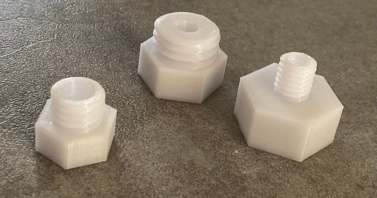 Inch threads up to 1" for freecad by Werner-Sellschopp | Download free ...