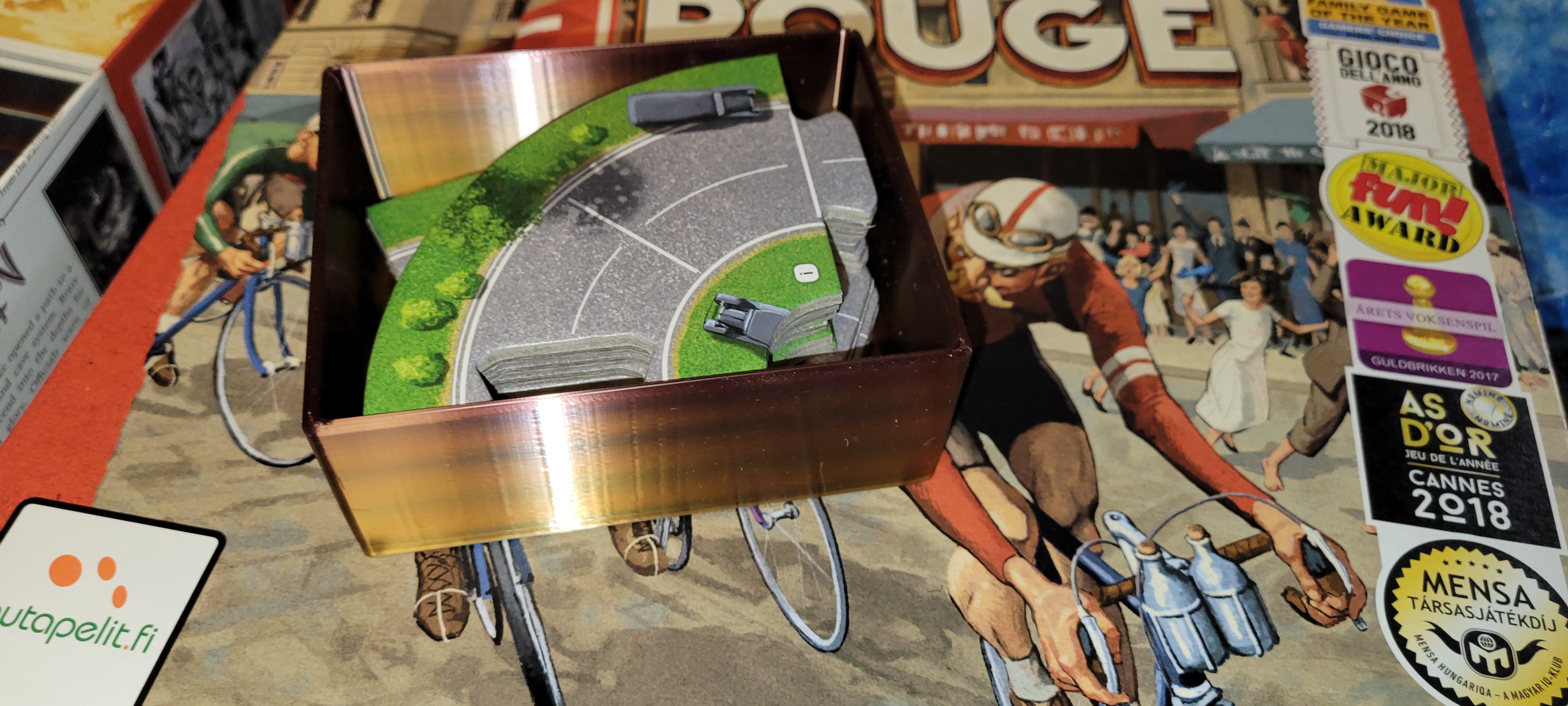 Flamme Rouge Game Box Orginzer with Expansions by Dimbulb | Download ...