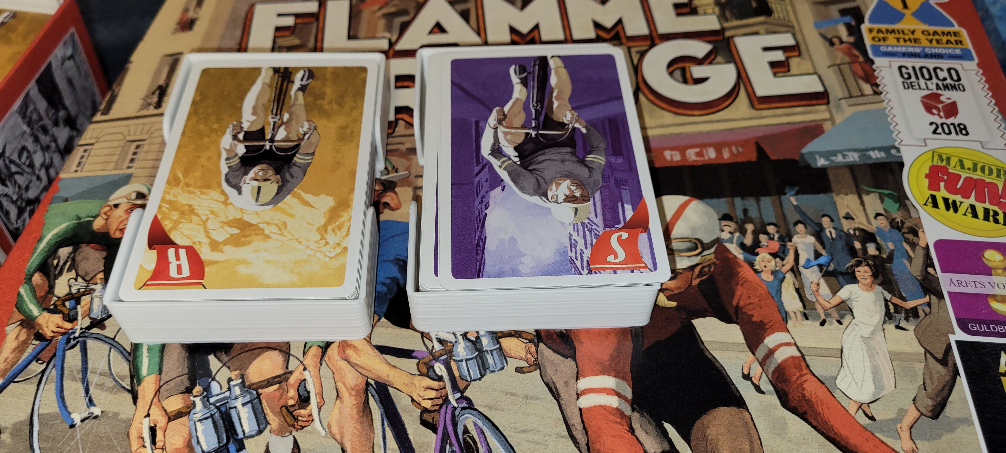 Flamme Rouge Game Box Orginzer with Expansions by Dimbulb | Download ...