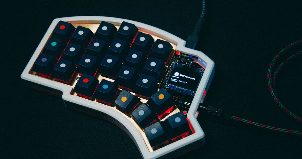 Kyria Ergo Keyboard Case by kooziecup | Download free STL model ...