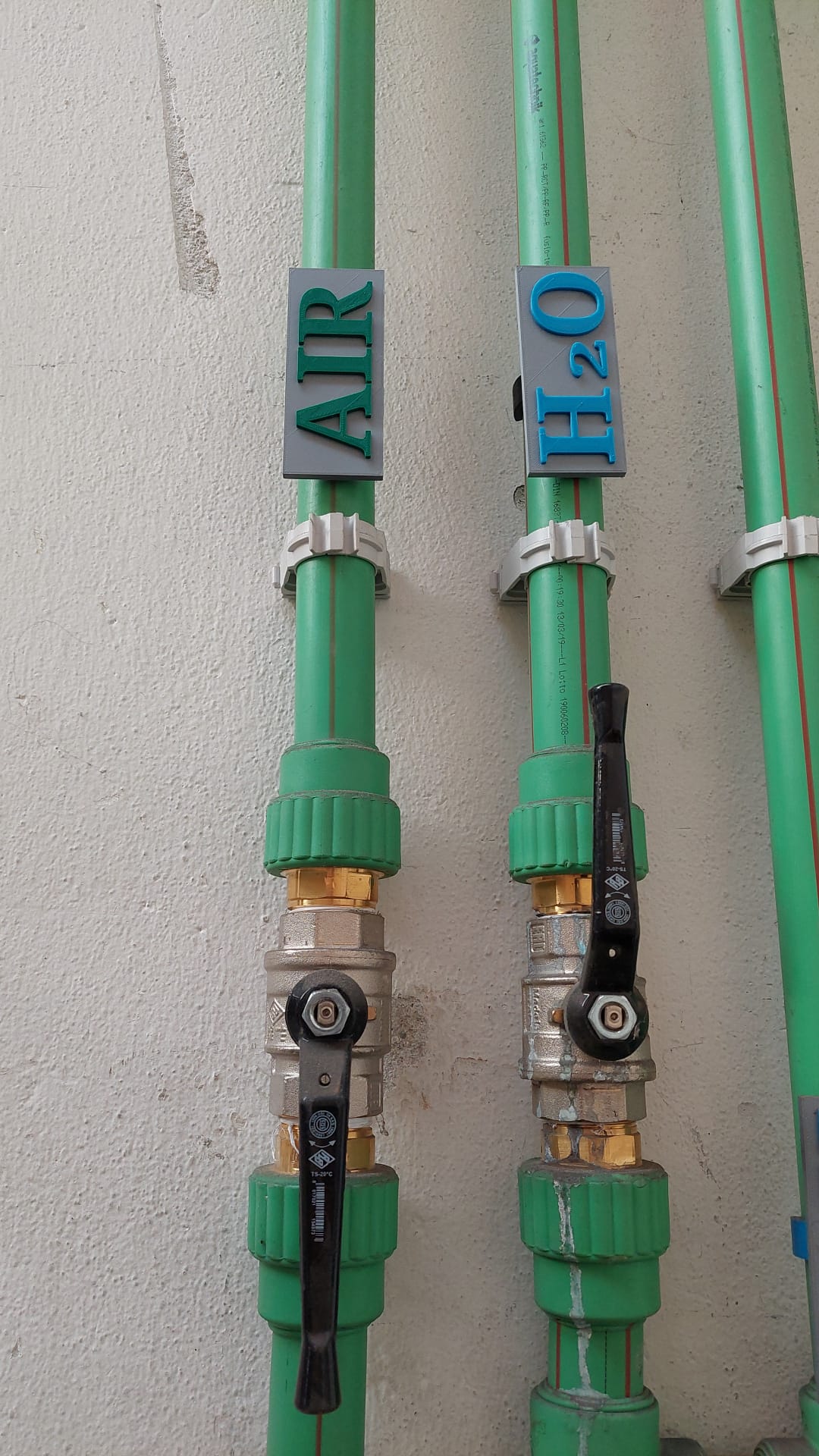 Pipe Label by AndreaFinestra | Download free STL model | Printables.com