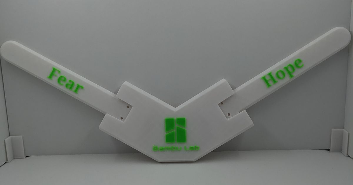 Bambu Lab Dual Wield Scrapers - Alan Mandic Edition - X1C P1P by ...