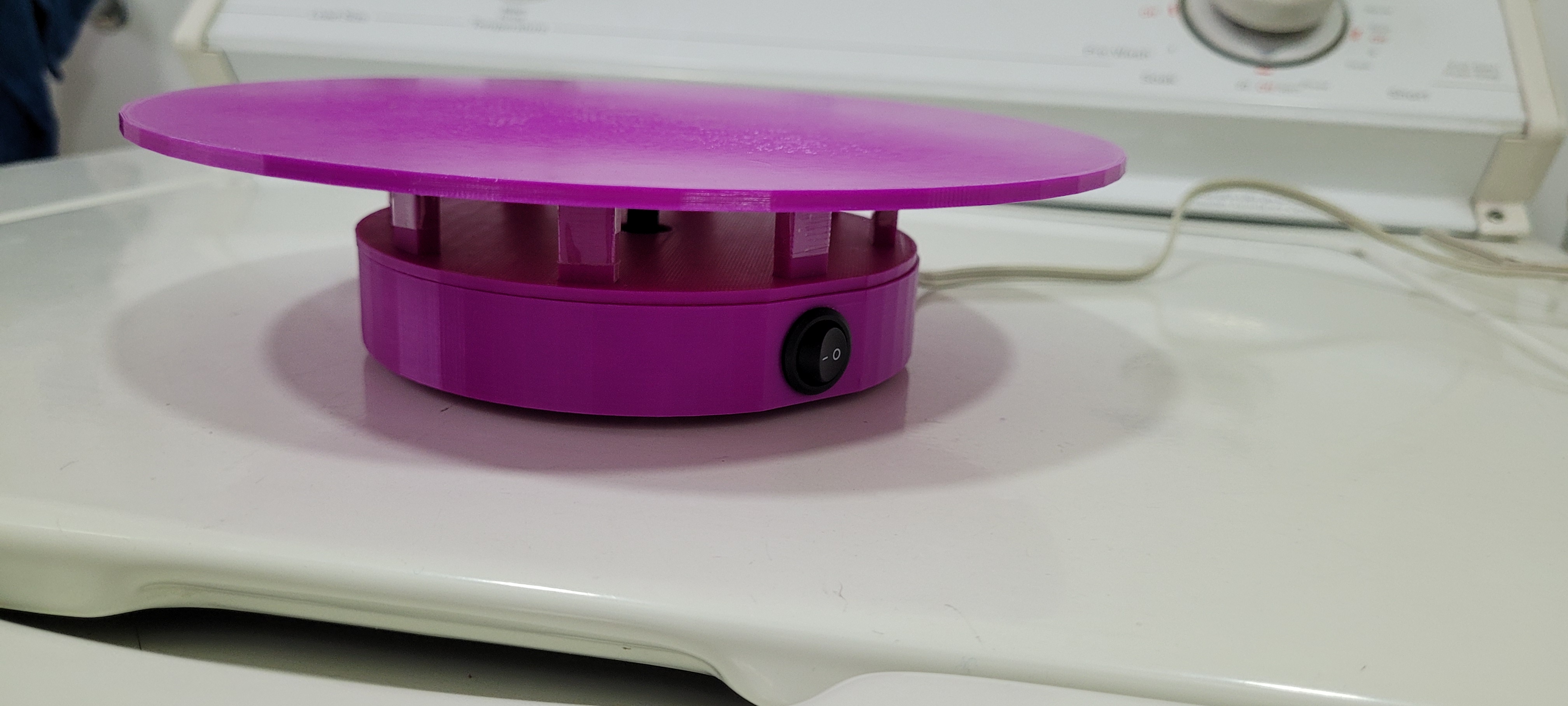 Base de exhibición giratoria - Rotating display table. by KikeMaker ...