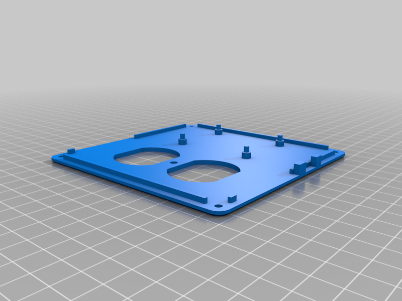 GPIO-Controlled Outlet Box for Octoprint by kozmickid | Download free ...