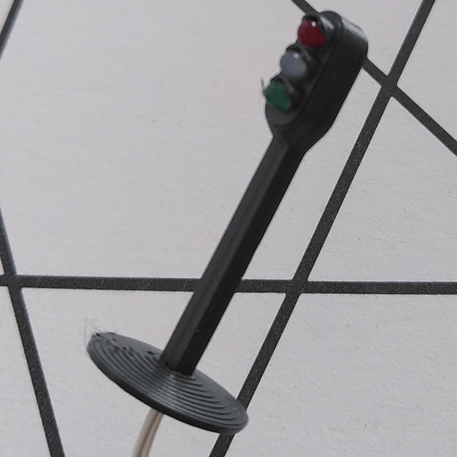 easy to print 3mm LED traffic light by jgonnot | Download free STL ...