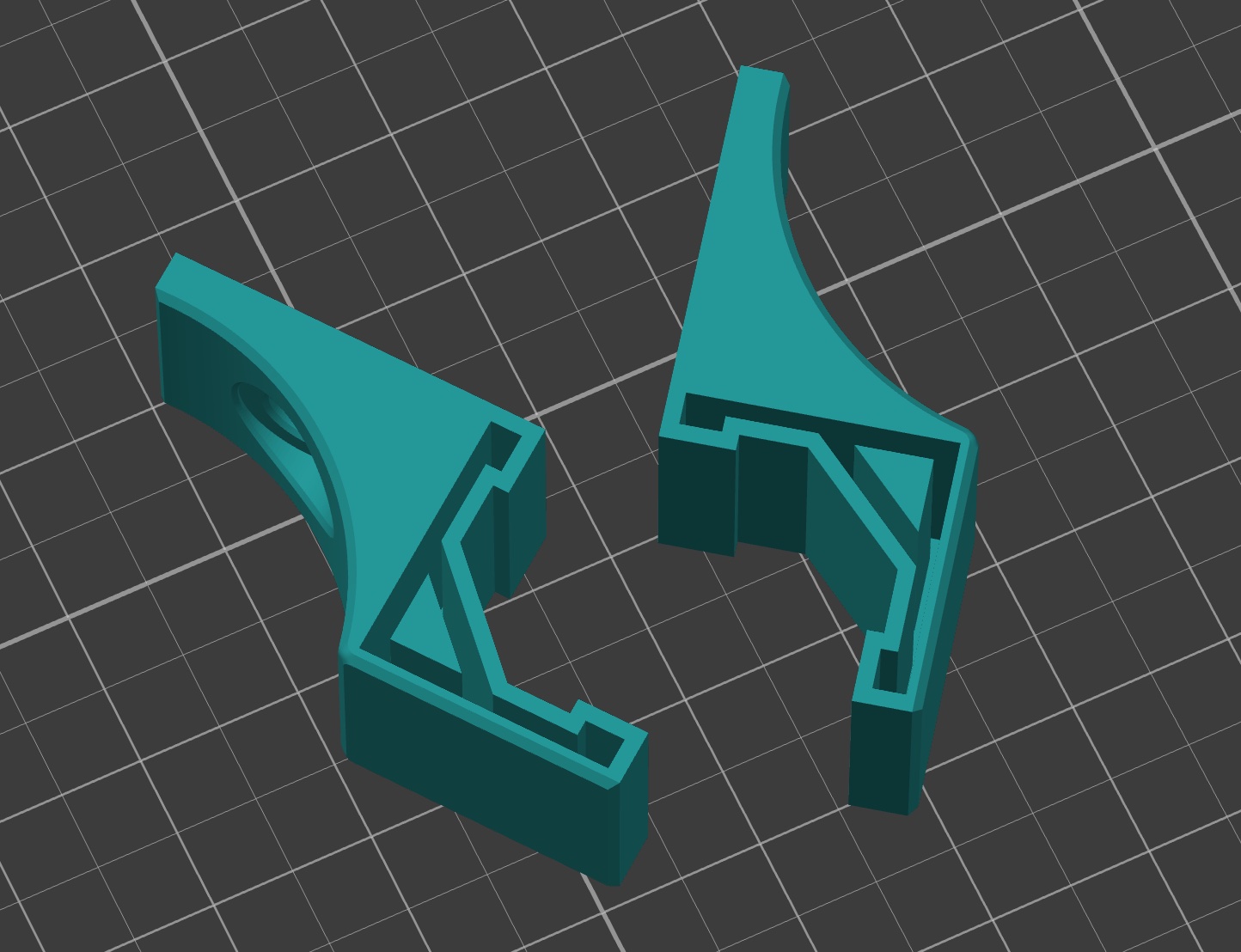 LEDstrip profile bracket by jchrzaniuk | Download free STL model ...