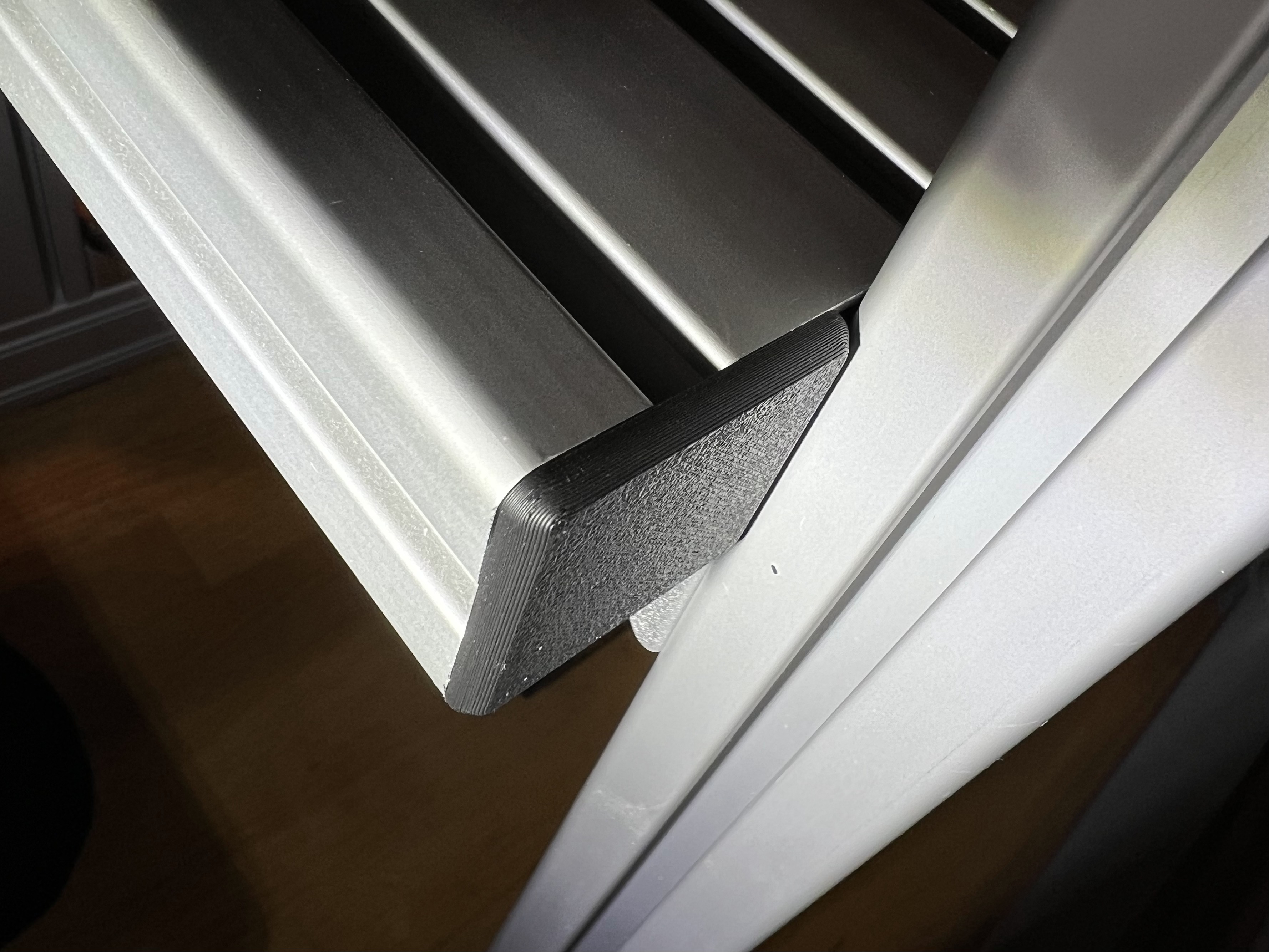 Aluminium profile cover 40x40 by LW design | Download free STL model ...