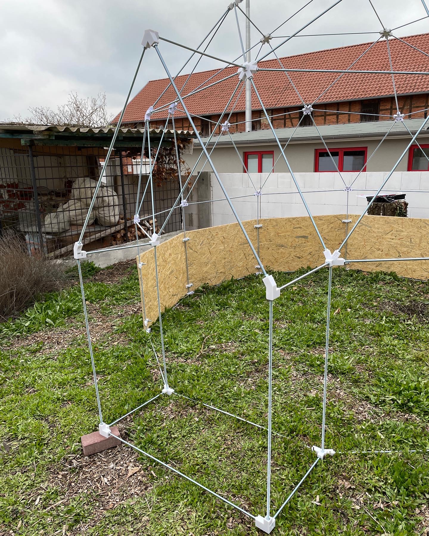 Geodesic Dome / Greenhouse by StorkNest_Projects | Download free STL ...