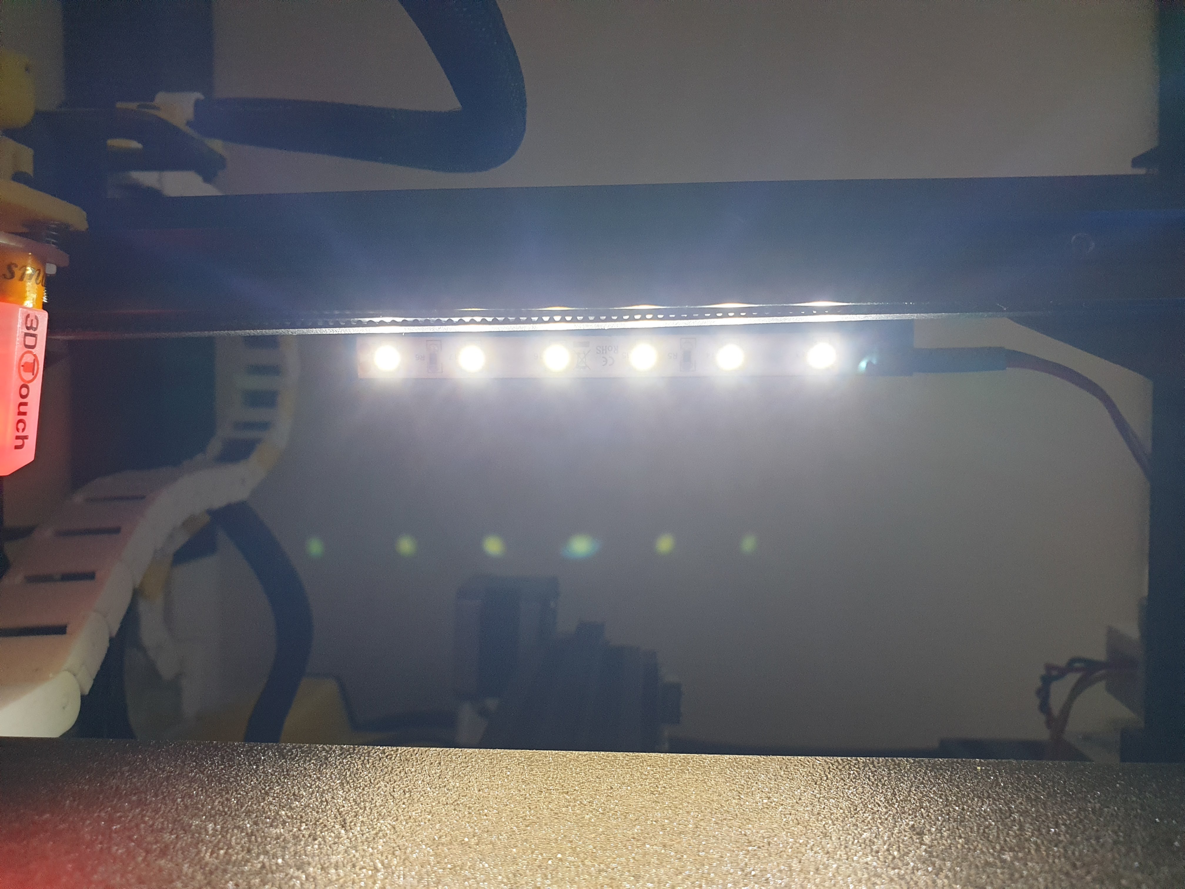 LED strip panel for 2020 extrusions (ender3 compatible) by dsdan ...