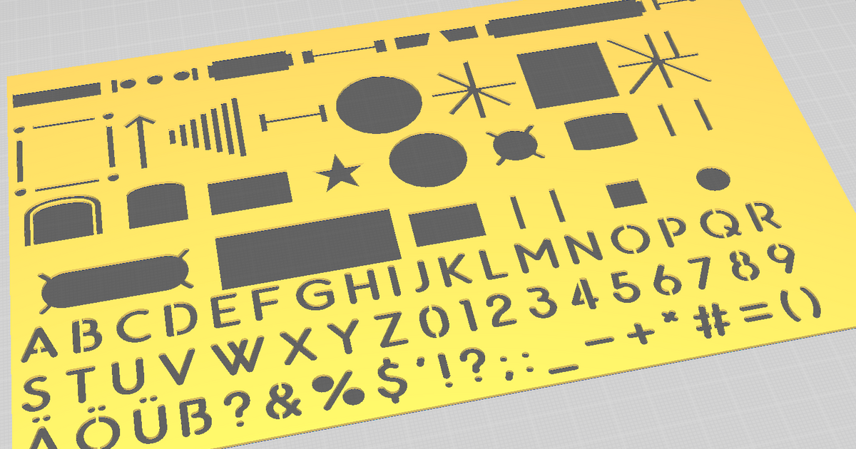 D&D Dungeon Map Component Stencil par That one guy | Téléchargez ...