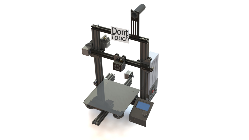 Do Not Touch Sign by Mini_Blocks | Download free STL model | Printables.com