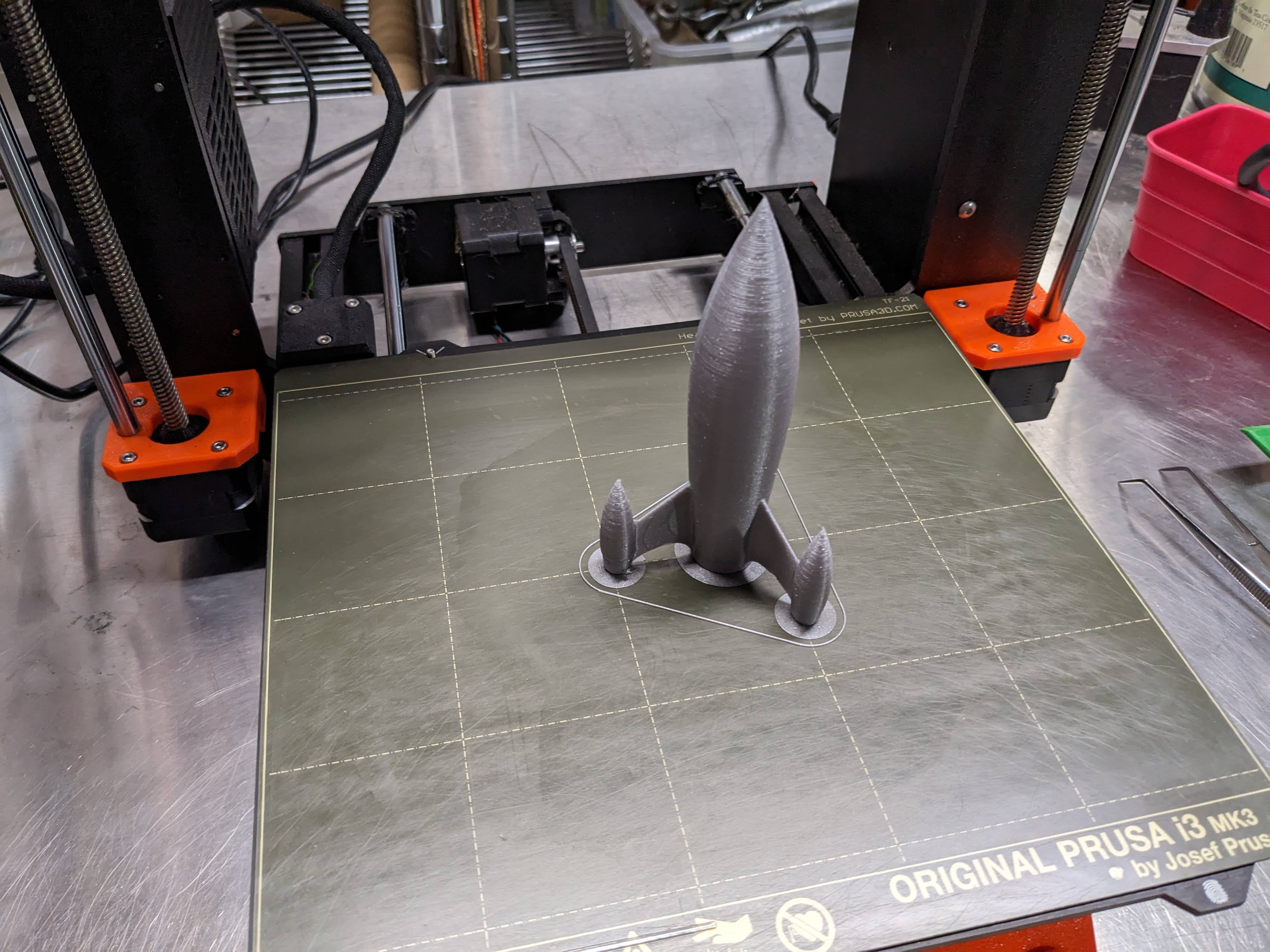 Retro-futuristic Rocket Ship - Two Variations by kaje | Download free ...