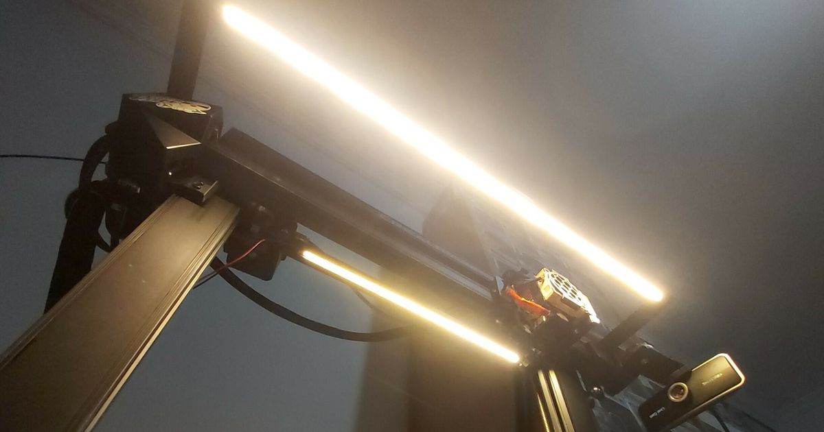 CR10 SMART LED BARS by K4tana | Download free STL model | Printables.com