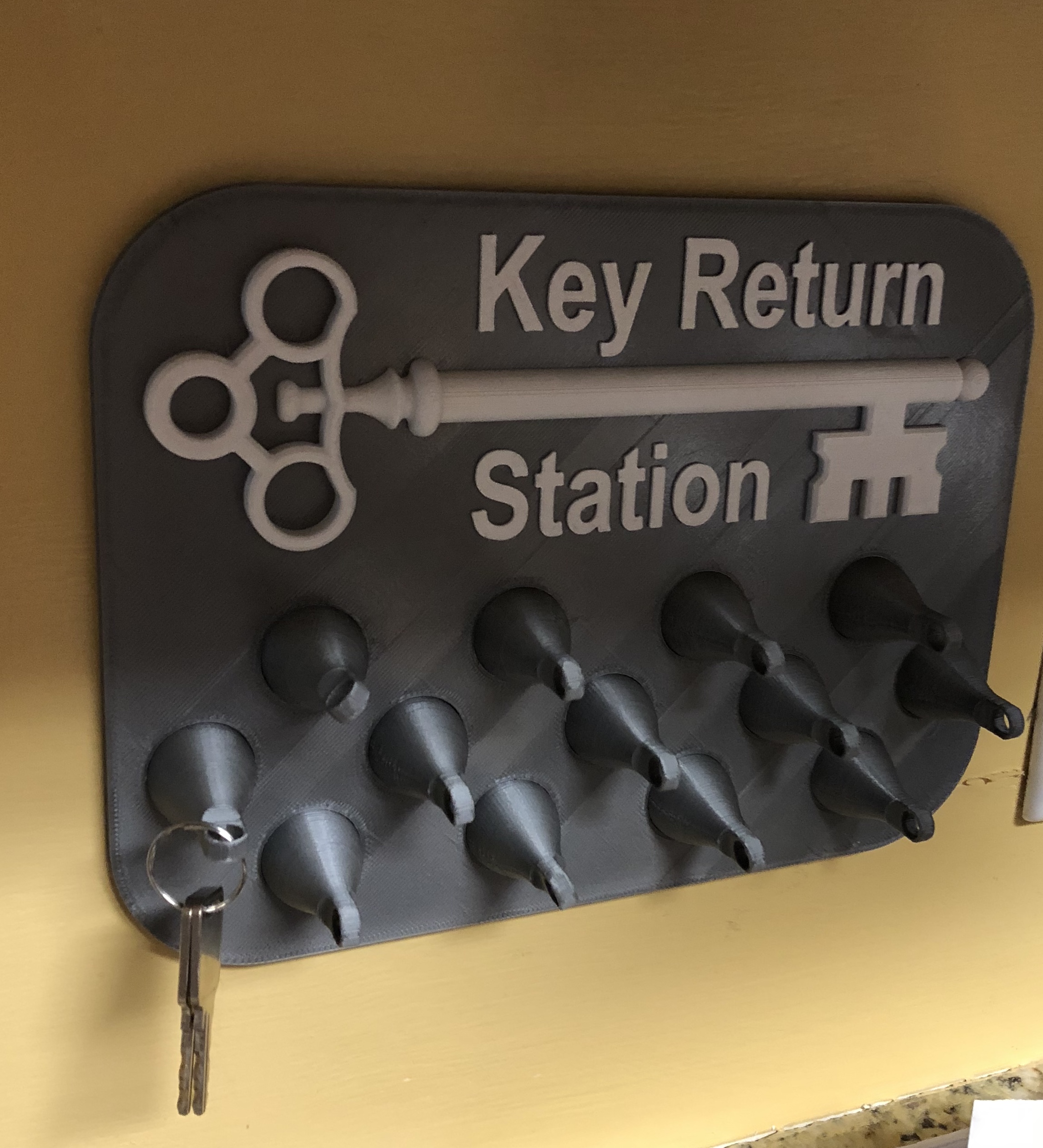 Key return Station by darrellxls | Download free STL model | Printables.com
