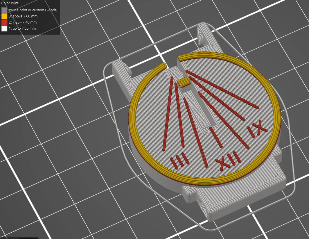 My sundial bracelet by KaiL | Download free STL model | Printables.com