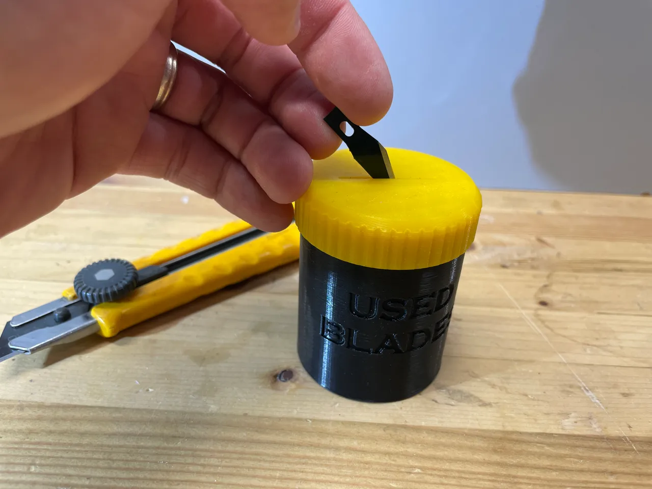 Used Blade Box / Box Cutter Snap off tool by Miguel M. | Download free ...