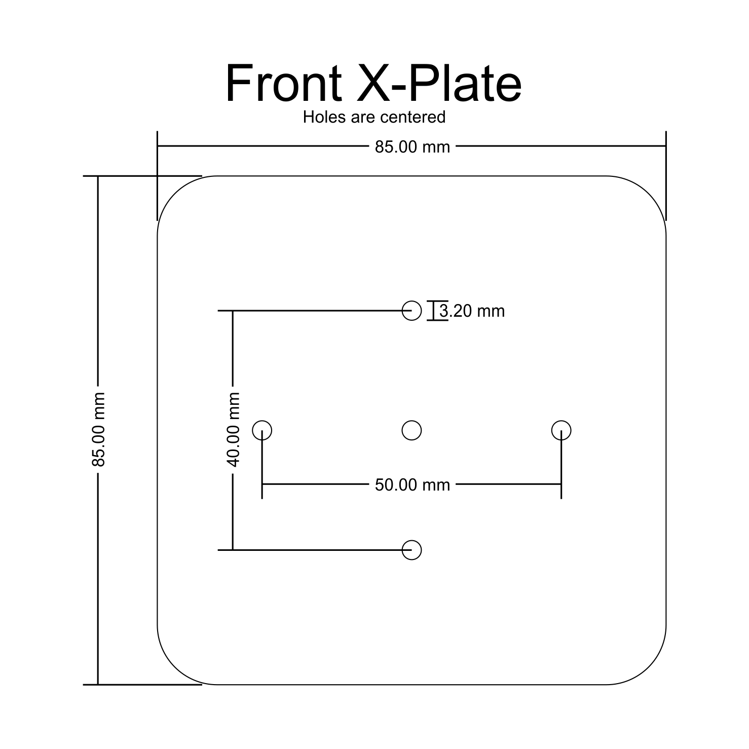 CNC Mini Laser Engraver 2040 V-Slot Y-Plates, X-Plates And Legs by ...
