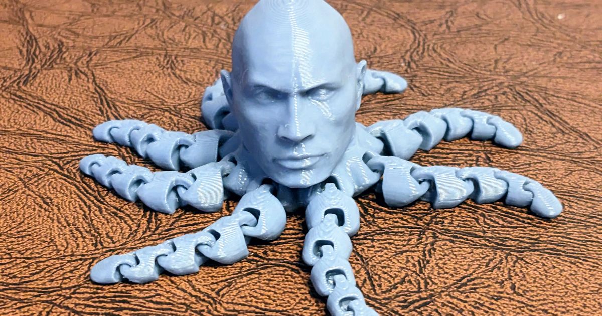 IMPROVED Rocktopus by KanyonKris | Download free STL model | Printables.com