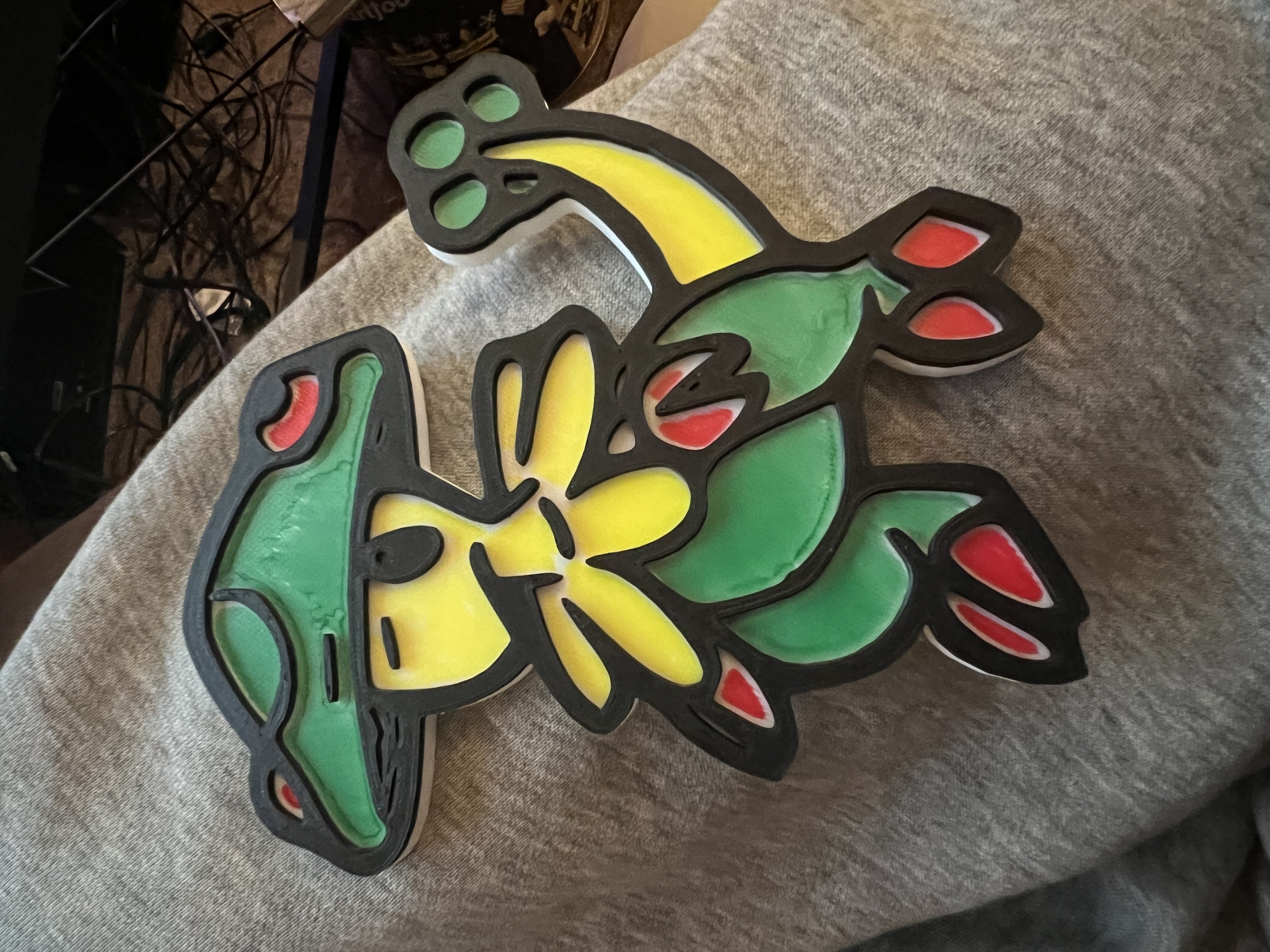 Breloom 2D Art by DragonFire 3D Printing | Download free STL model ...