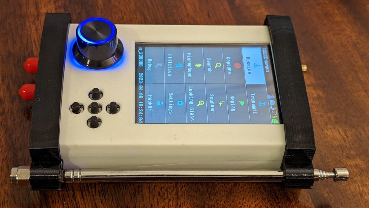 HackRF Portapack Antenna Holder by ckuethe | Download free STL model ...