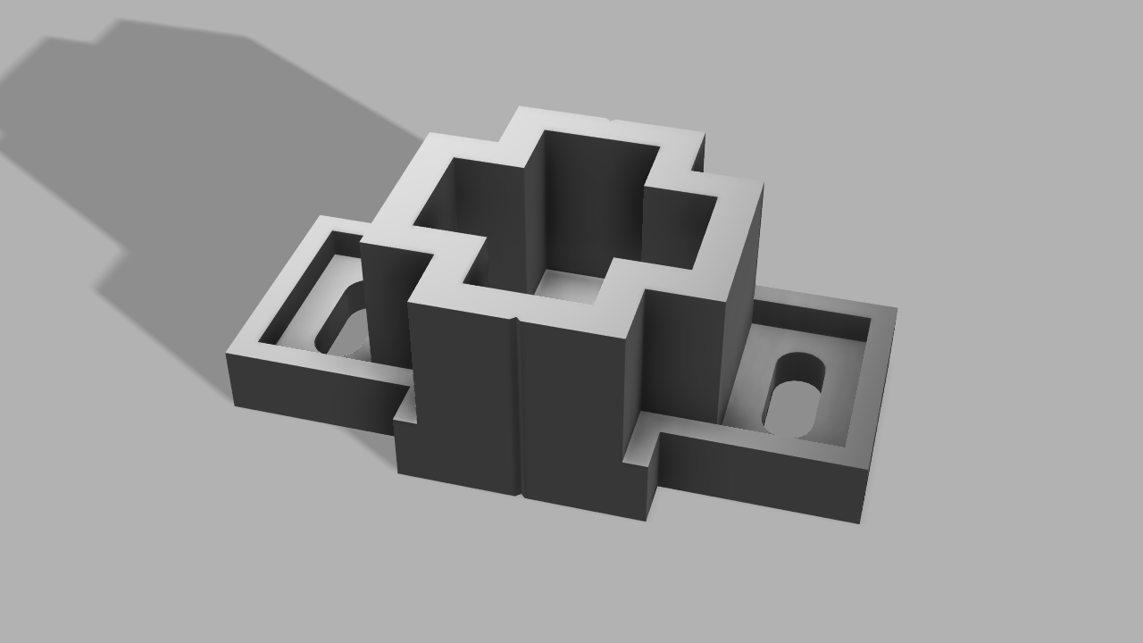 Cabinet Drawer Track Socket by blake•rohde | Download free STL model ...