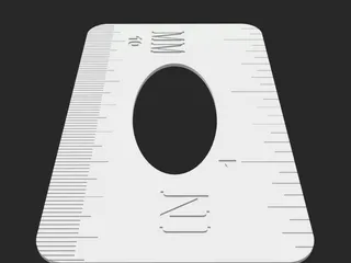 Wallet Ruler (IN&MM) by CatDaddy403 | Download free STL model ...