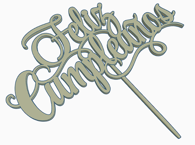 Cake Toppers by cesar_arm | Download free STL model | Printables.com