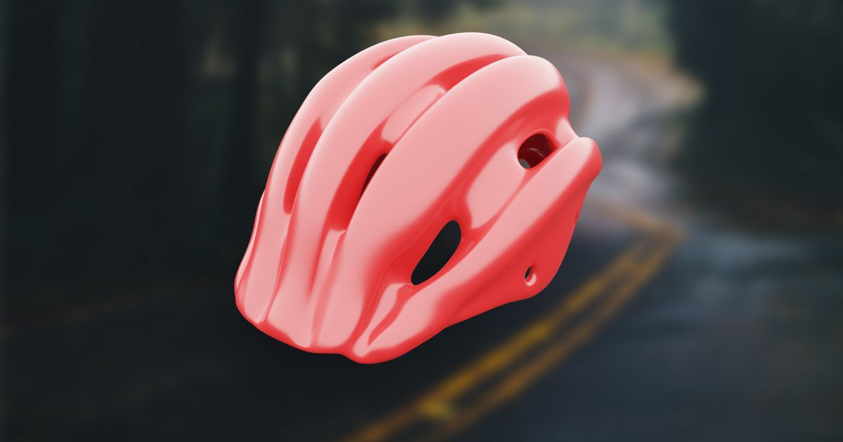 Bike Helmet by Beums | Download free STL model | Printables.com