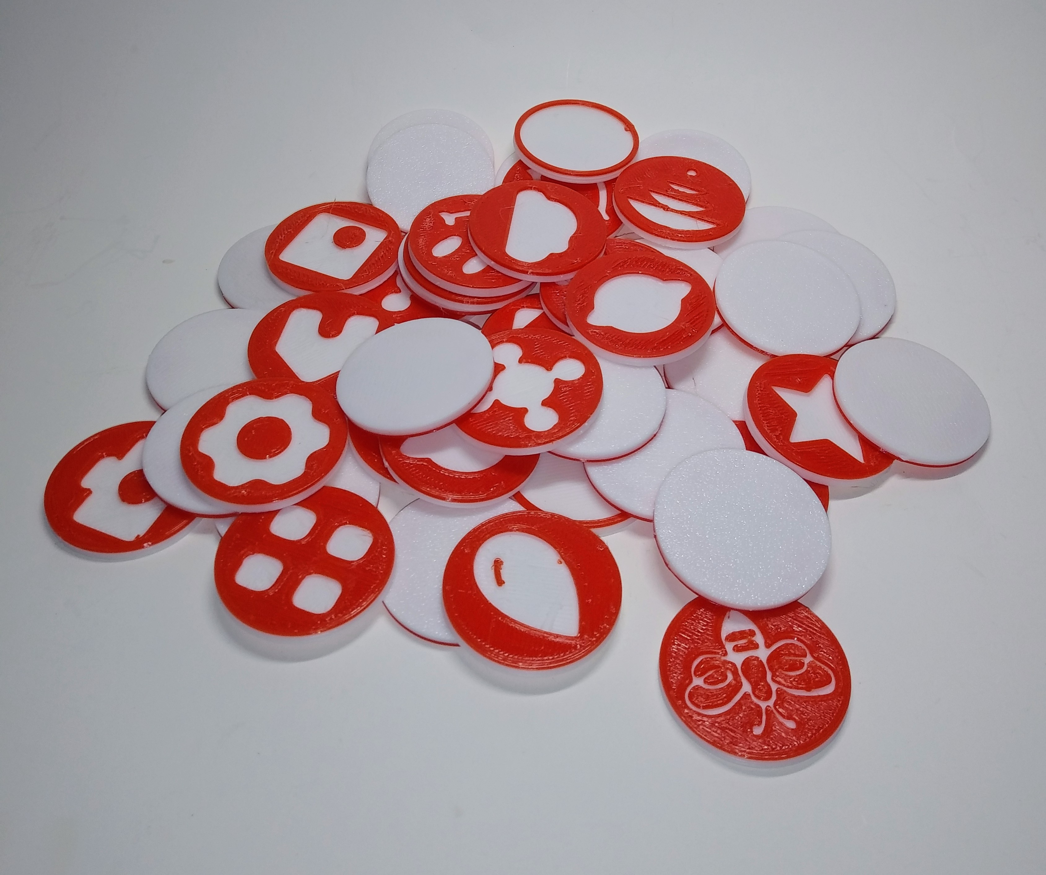 Memory Game Tiles by mszoomy | Download free STL model | Printables.com