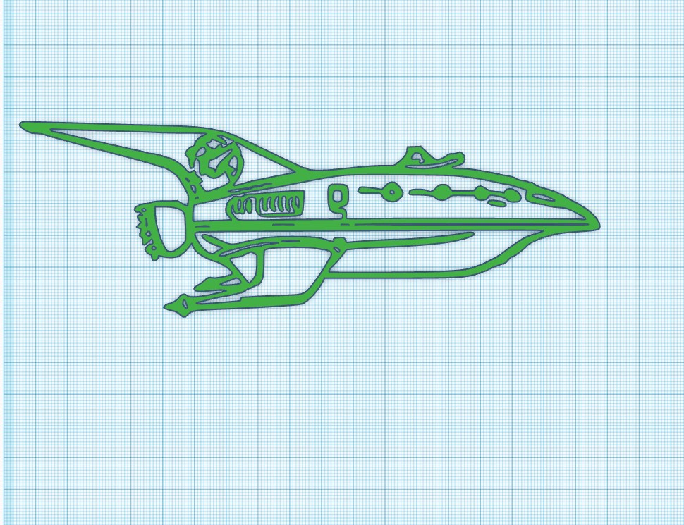 PLANET EXPRESS SHIP - FUTURAMA WALL ART by Ogama Industries | Download ...