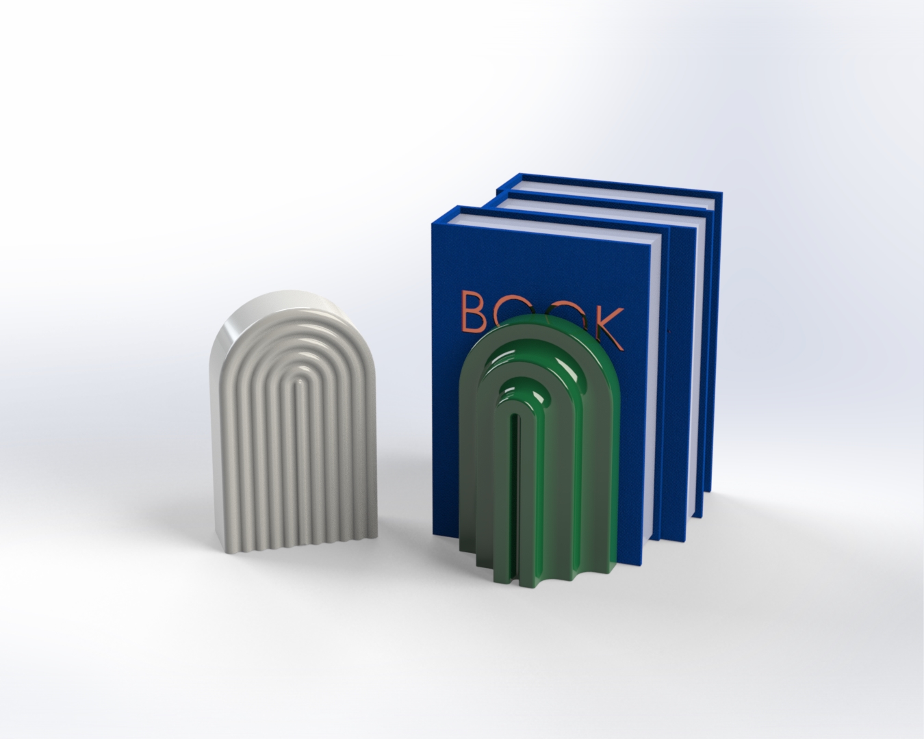 Arches Bookend by slavik kopanov | Download free STL model | Printables.com