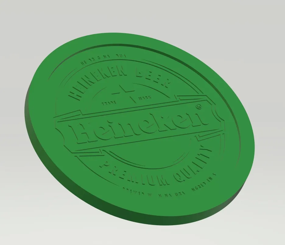 Cup holder Heineken by Danillo Cesar | Download free STL model ...