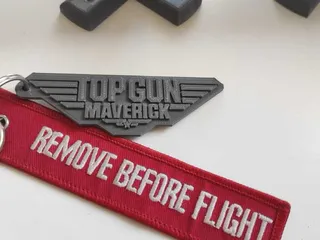 Top Gun: Maverick Keychain by Nerdtronaut | Download free STL model ...