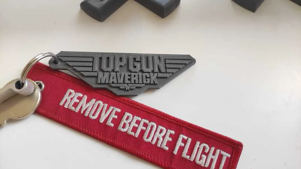 Top Gun: Maverick Keychain by Nerdtronaut | Download free STL model ...