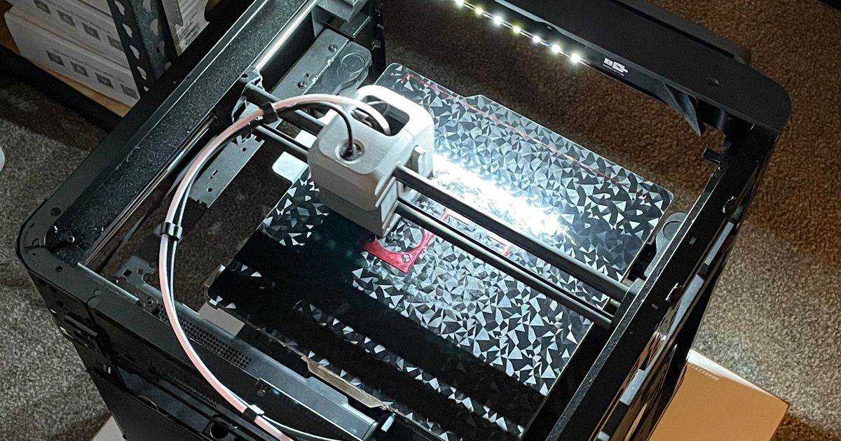 Bambu P1P/X1C LED Front Mount por KYZ Design | Descargar modelo STL ...