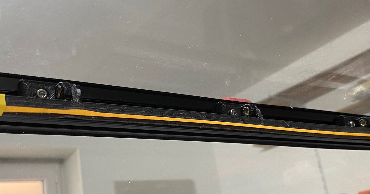 Brackets Illumination LED Strip Voron 2.4 (350) by Tritschi | Download free STL model ...