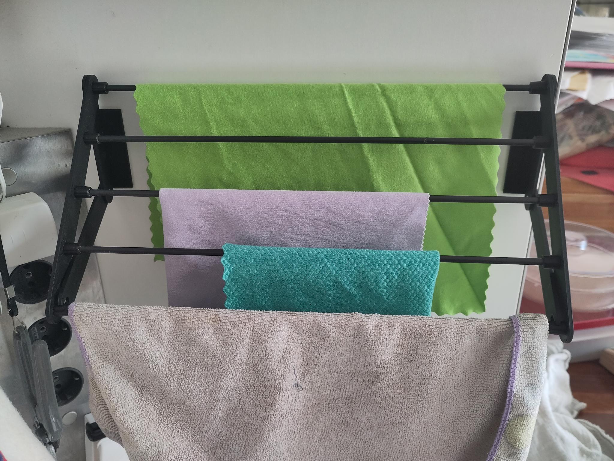 Rag drying rack (foldable) by FeKo | Download free STL model ...