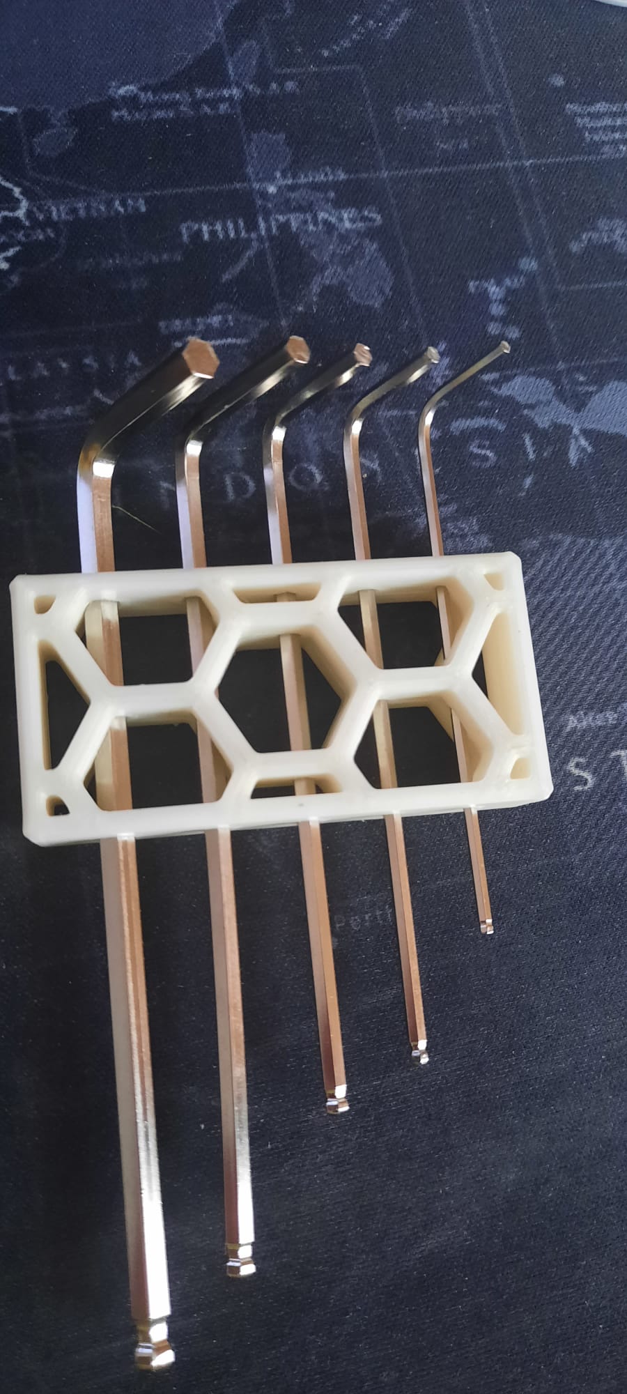 allen key/hex key/imbus hex holder for storage by supervoko | Download ...