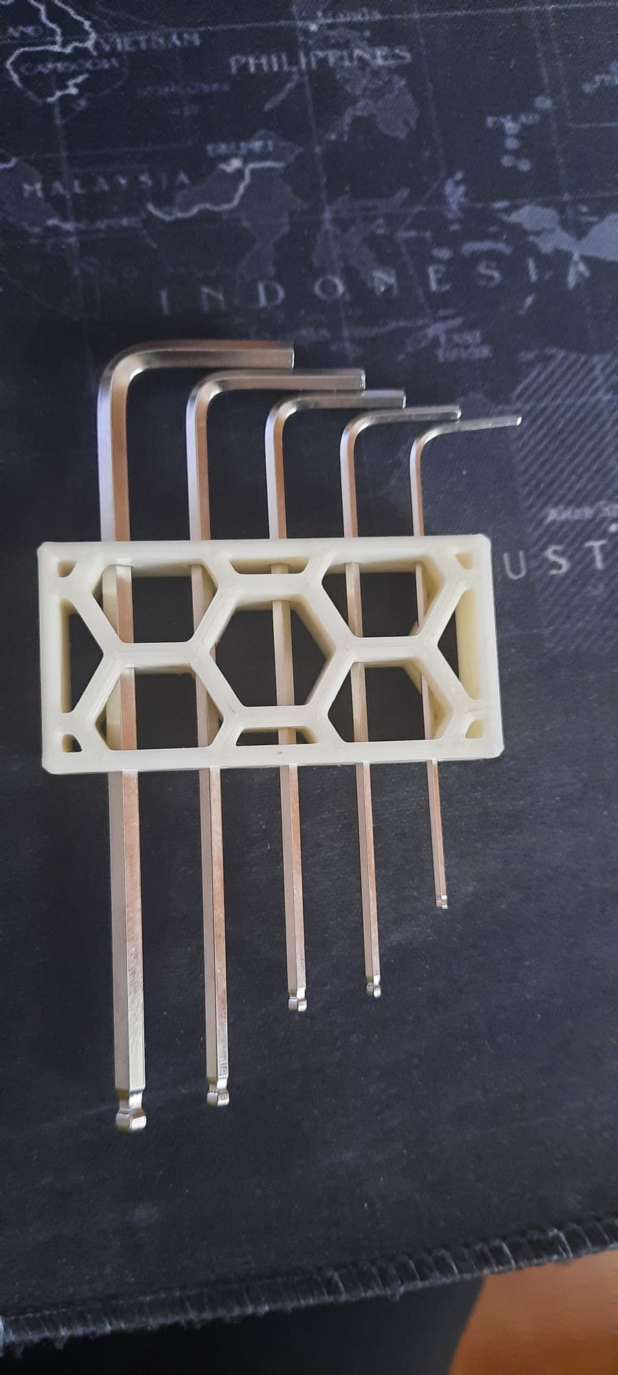 allen key/hex key/imbus hex holder for storage by supervoko | Download ...