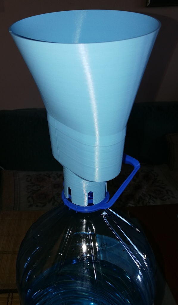 Water filter funnel for Water Jugs and big bottles by Dimitar Tanchev ...