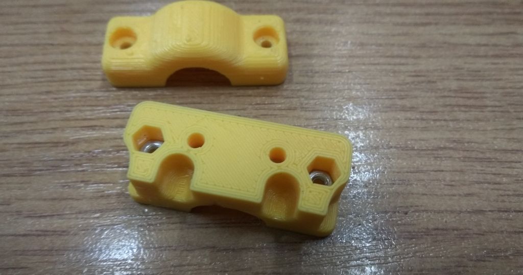 DMS DP5 Hot End Holder for E3D V5 and V6 by Dimitar Tanchev | Download ...