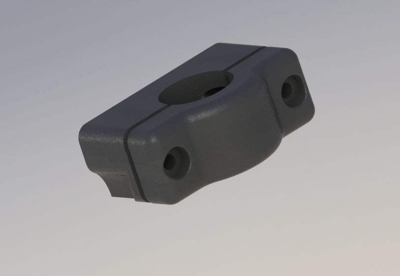 DMS DP5 Hot End Holder for E3D V5 and V6 by Dimitar Tanchev | Download ...