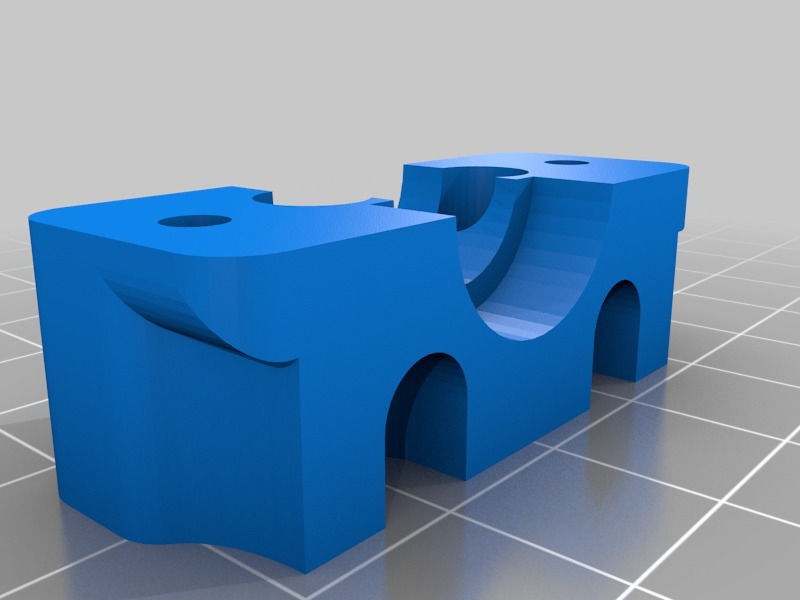 DMS DP5 Hot End Holder for E3D V5 and V6 by Dimitar Tanchev | Download ...