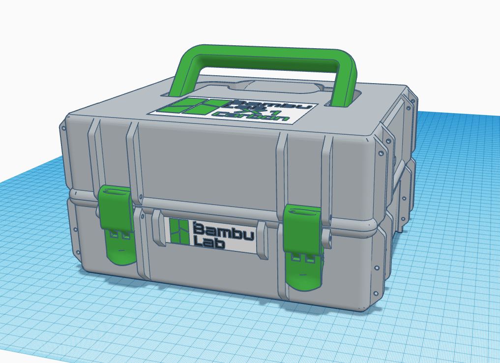 Tool Box (Toolbox) for Bambu Lab Tools (individualized for P1P and C1 ...