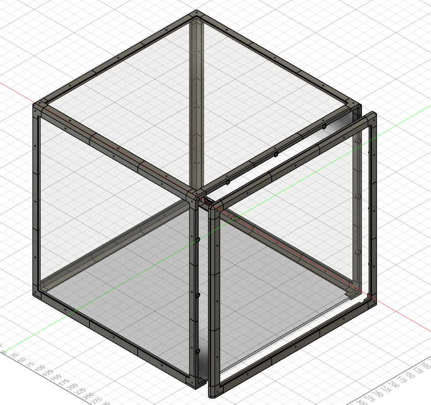 Prusa Mini Cubic Enclosure by Gianluca Bigagli | Download free STL ...